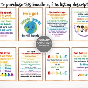 Jesus Loves the Little Children Printable Christian Kids Sign Preschool ...
