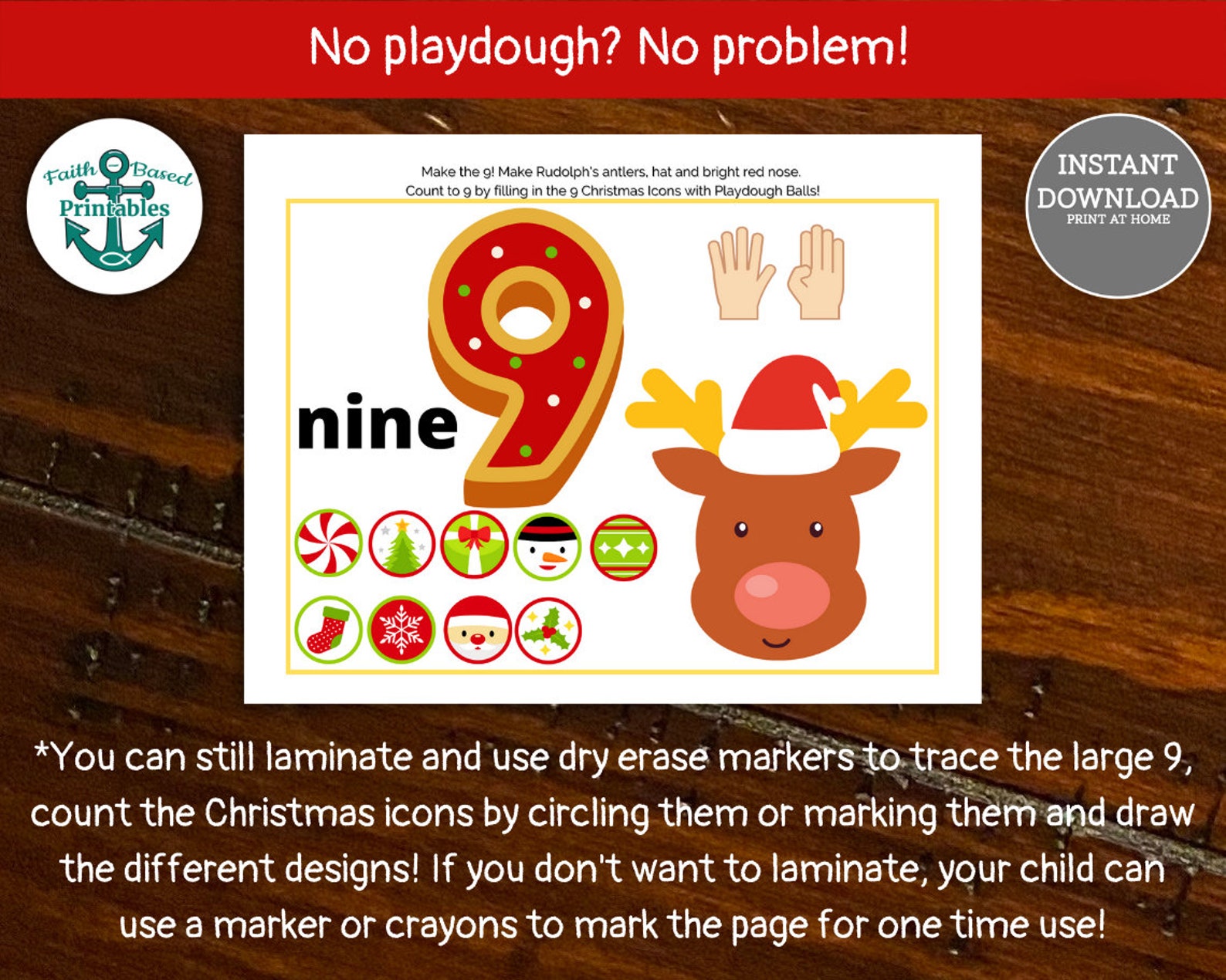 Printable Christmas Play Dough Mats DIY Christmas Activities - Etsy