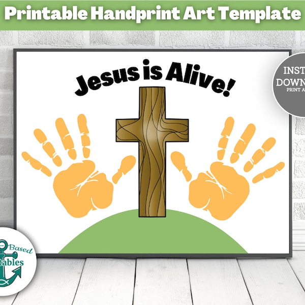 Jesus is Alive Craft - Etsy