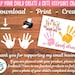 Mothers Day Handprint Art the Best Mom Hands Down Printable Handprint ...