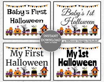 Babys First Halloween Sign Customizable Sign Halloween - Etsy
