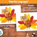 Printable Thankful Turkey for Kids Thanksgiving Crafts for Kids Craft ...