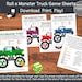 Monster Truck Activity Book Monster Truck Games Preschool Busy Book ...
