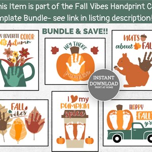 Nuts About Fall Squirrel Handprint Craft, Kids Fall Handprint Art ...