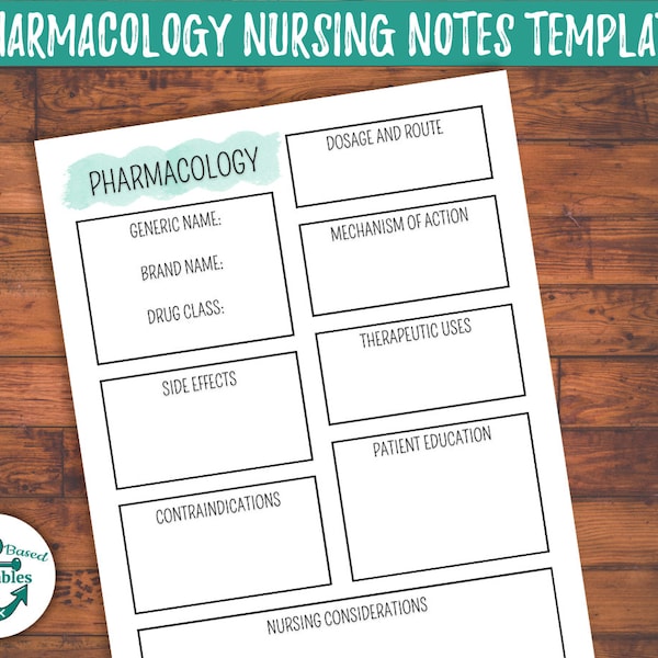 Nursing Notes - Etsy