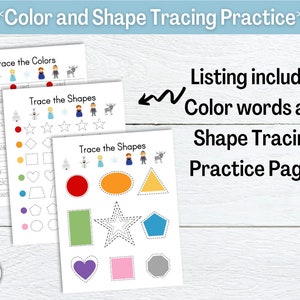 Printable Tracing Worksheets Handwriting Bundle Alphabet Number Letter ...