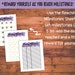 Purple Weight Loss Journal Printable Meal Planner Template PDF Weight ...