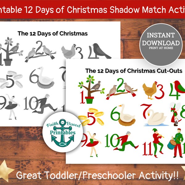 12 Days of Christmas Ornaments - Etsy