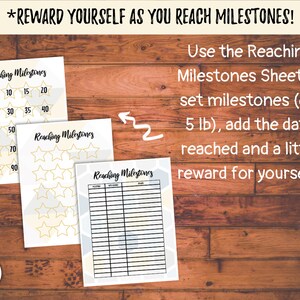 Printable Weight Loss Journal With Meal Planner Template Weight Loss ...