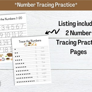 Woodland Custom Name Tracing Sheets Handwriting Practice Sheet ...