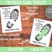 Proverbs 20:7 Printable Fathers Day Footprint Art Righteous Man ...