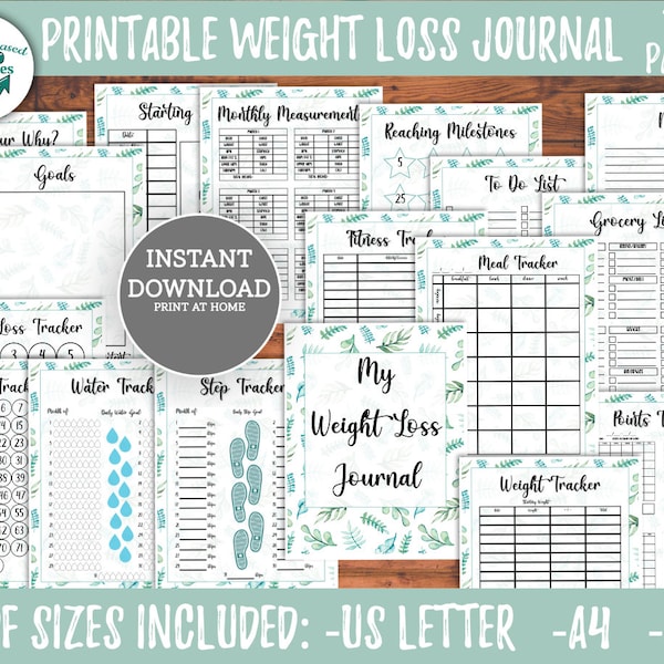 Weightloss Tracker - Etsy