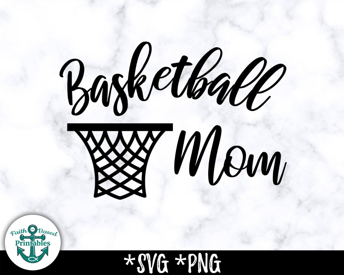 Basketball Mom SVG Basketball Net SVG Basketball Mom PNG - Etsy