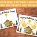 Christmas Nativity Handprint Craft Nativity Scene Happy Birthday Jesus ...