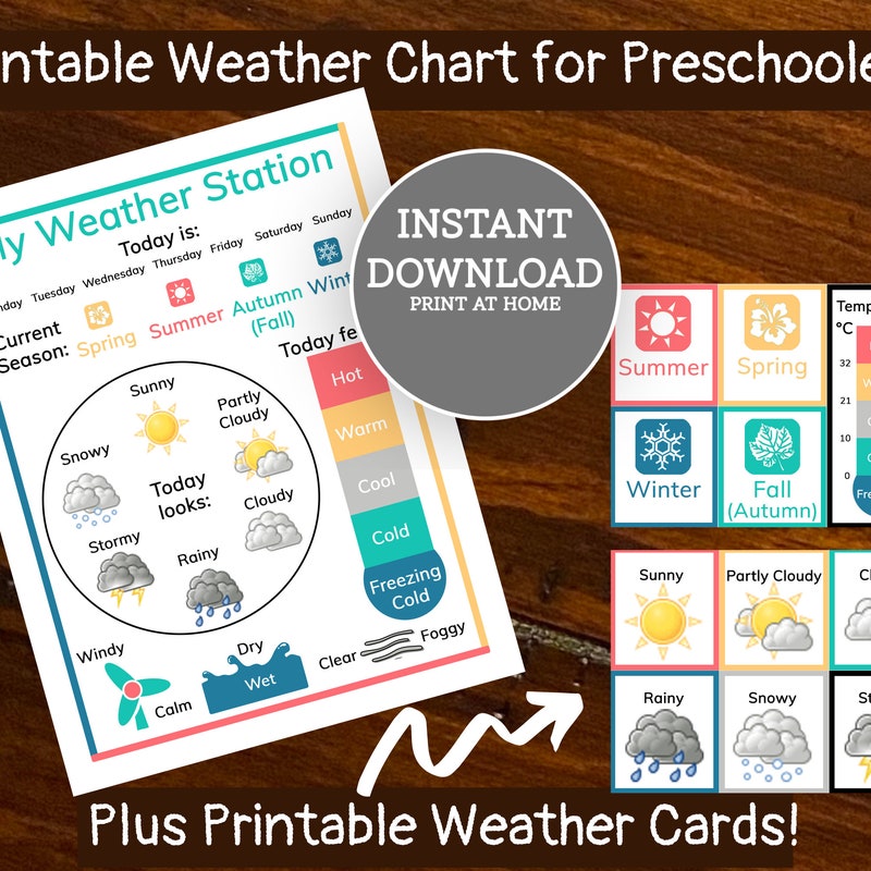 Preschool Chart - Etsy