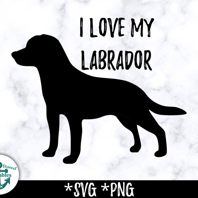 Lab Silhouette - Etsy