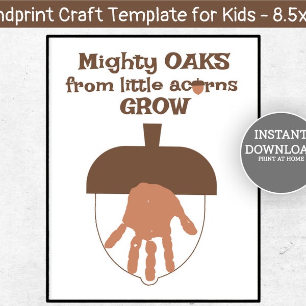 Mighty Oaks From Little Acorns Grow - Etsy