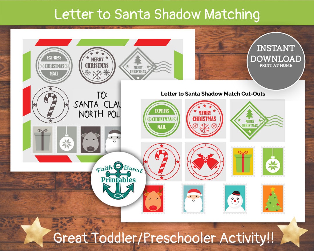 Printable Letter to Santa Christmas Busy Book Letter to Santa - Etsy