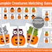 Halloween Matching Game, Pumpkin Matching Activity, Pumpkin Game ...