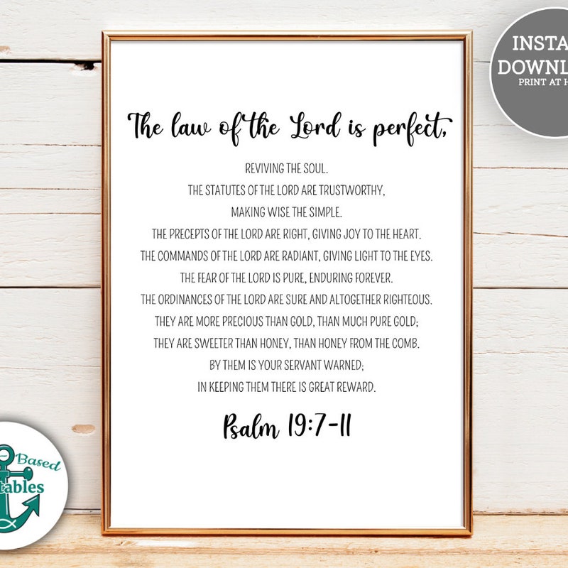 Psalm 19 14 - Etsy