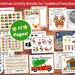Christmas Activity Bundle 1 Christmas Busy Book for Toddler Printable ...