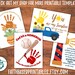 Proverbs 20:7 Printable Fathers Day Footprint Art Righteous Man ...