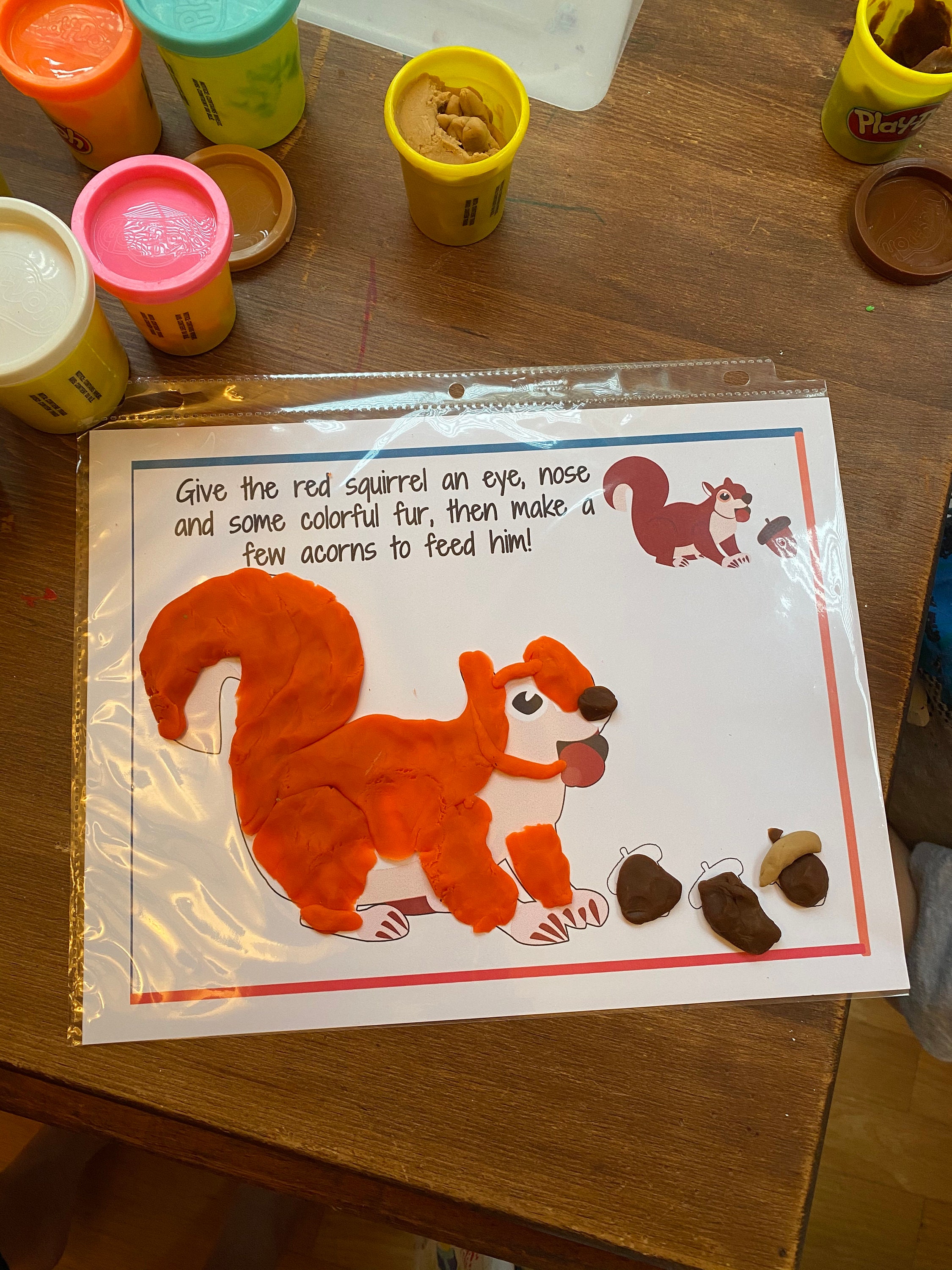 Fall Playdough Mat Printable Bundle BONUS Fall Scavenger | Etsy