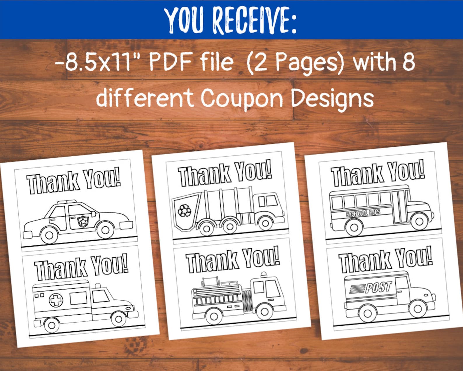 Printable Thank You Card for Community Workers Thank You - Etsy