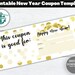 Printable Happy New Year Coupon Book Template Blank Coupons - Etsy