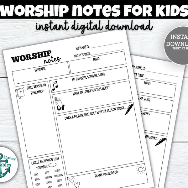 Printable Notes - Etsy