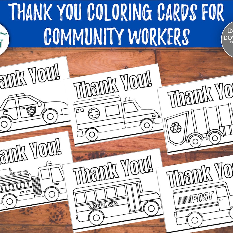 Police Thank You Cards - Etsy