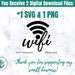 Wifi Password SVG PNG Wifi Password Sign SVG Wifi Sign Digital Download ...