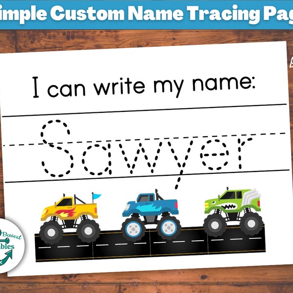 Monster Truck Font - Etsy