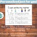 Custom Name Tracing Sheet Handwriting Practice Personalized Name Trace ...
