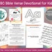 Christian Homeschool Printable ABC Scripture Dot Marker Pages for Kids ...