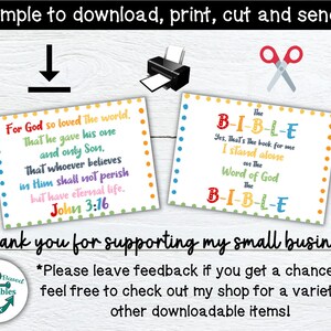 Christian Lunch Box Notes for Kids Lunchbox Notes Jesus Loves You Note ...