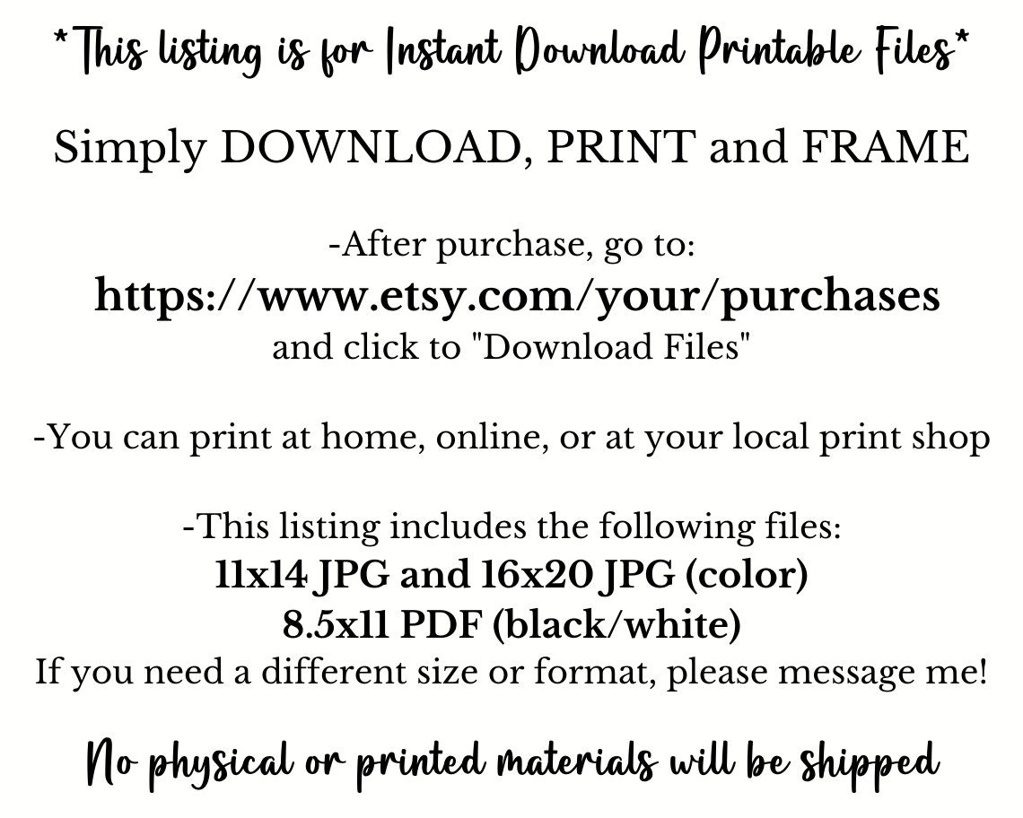 Ten Commandments Printable Ten Commandments Sign 10 - Etsy