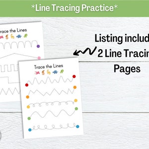 Custom Name Tracing Bundle Handwriting Practice Sheet Sheets Dinosaur ...