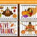 Thanksgiving Puzzles, Kids Thanksgiving Number Matching Puzzles ...