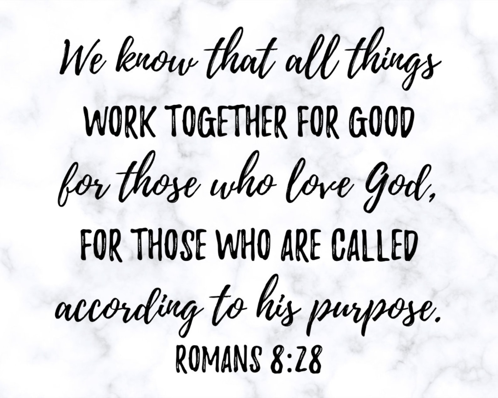 Romans 8:28 SVG Romans 8 28 PNG Romans 8 28 Wall Art Romans 8 | Etsy