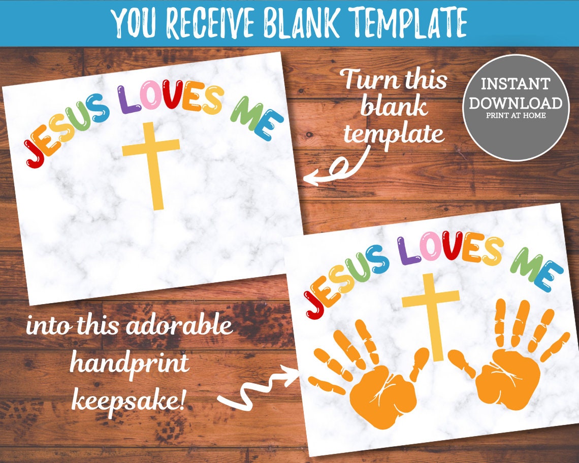 Jesus Loves Me Craft