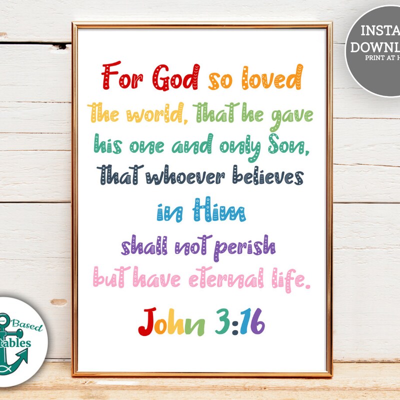 Sunday School Wall Art - Etsy