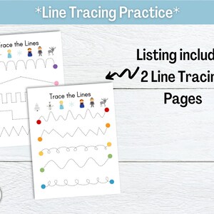 Printable Tracing Worksheets Handwriting Bundle Alphabet Number Letter ...