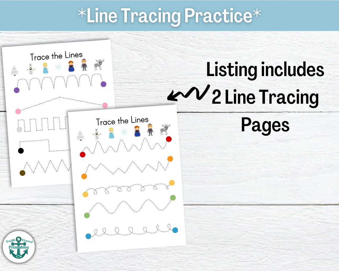 Printable Tracing Worksheets Handwriting Bundle Alphabet - Etsy