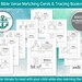 ABC Bible Verse Matching & Tracing Pages, Sunday School (printable PDF ...