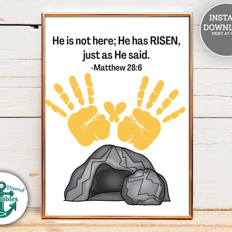 He Has Risen - Etsy