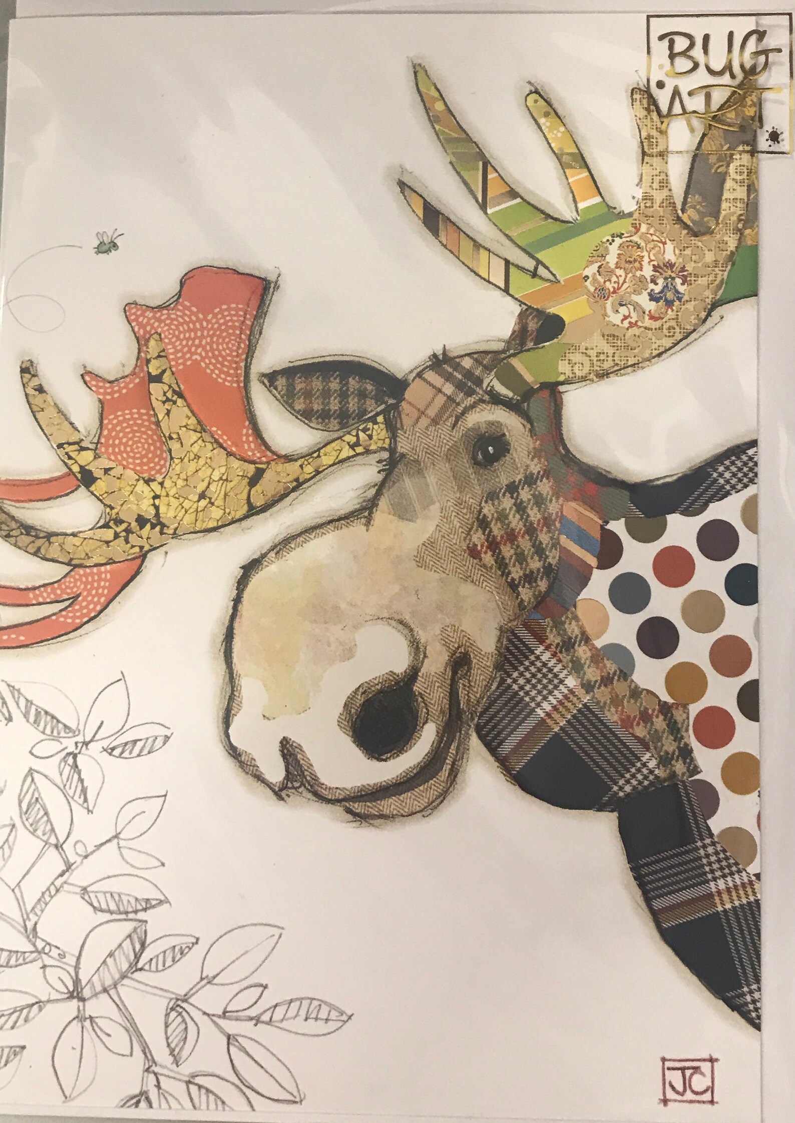 Bug Art cards by Jane Crowther | Etsy