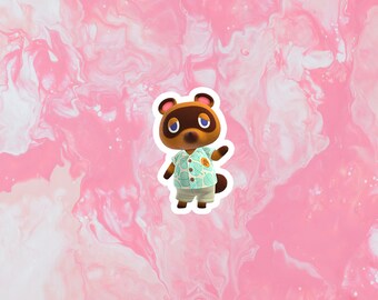 Tom Nook Sticker - Etsy