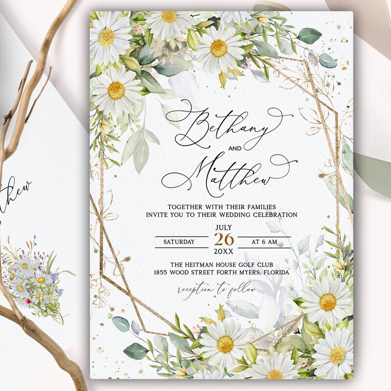 Daisy Wedding - Etsy