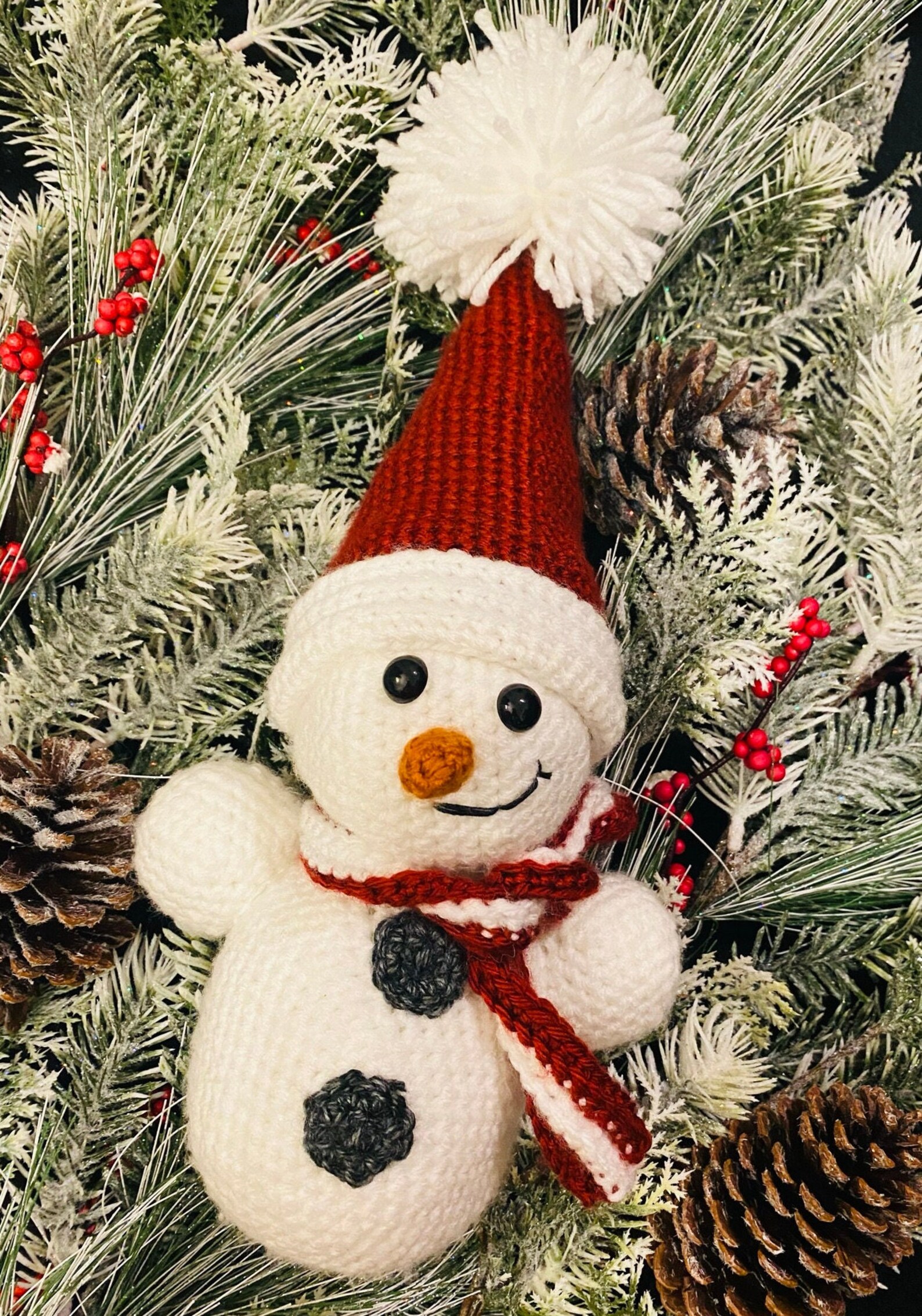 Snowman Crochet Pattern, Snowman Family Crochet Pattern, Christmas ...
